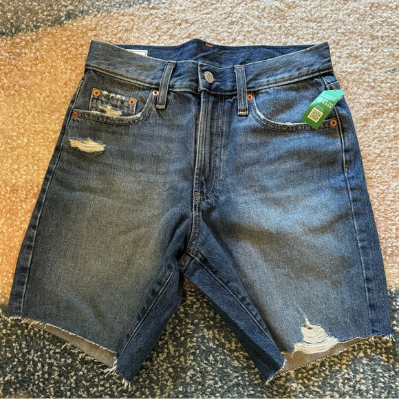 GAP | Shorts | New Gap 8 Mid Rise 9s Loose Denim Bermuda Shorts In ...
